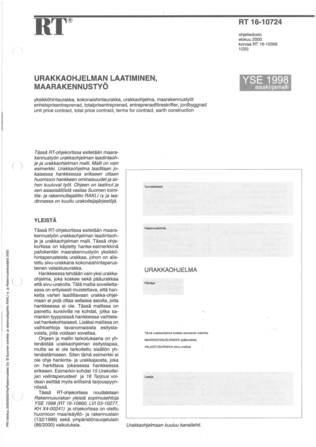 Lomakkeet ja asiakirjat viheralan urakoihin